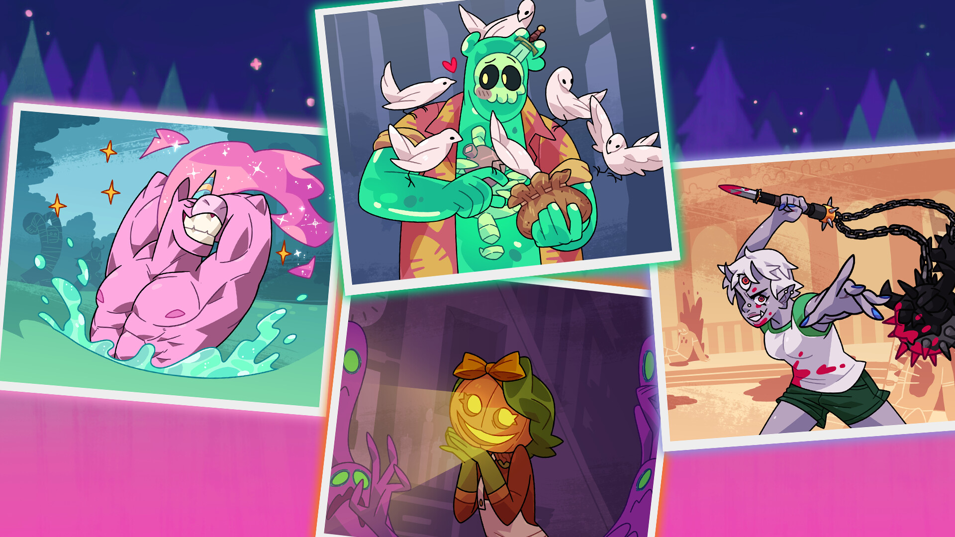 Monster Prom 2: Character Pack - Colorful Campers | indienova GameDB 游戏库
