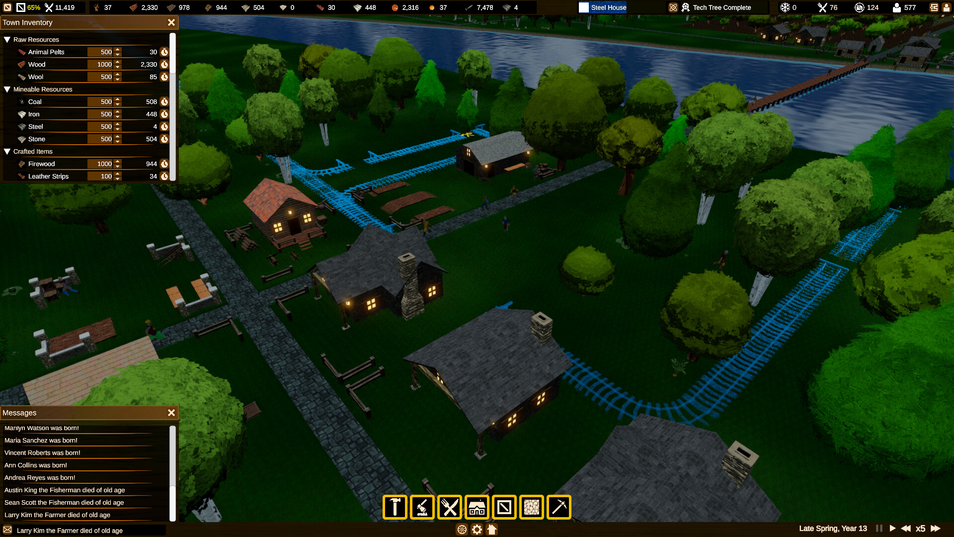 Wildwood: A Town Building Game | indienova GameDB 游戏库