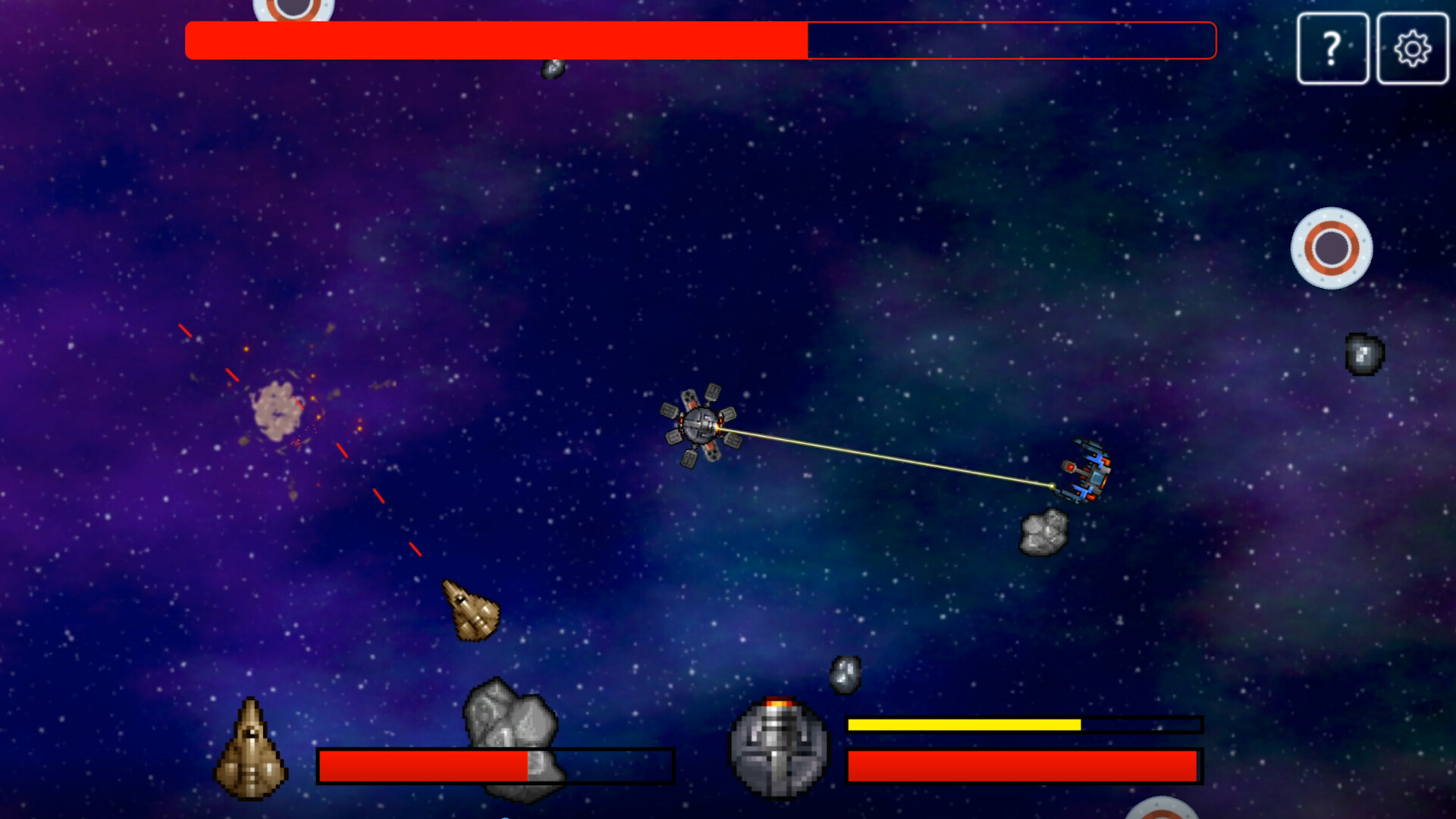 Asteroids: Multiplayer | indienova GameDB 游戏库
