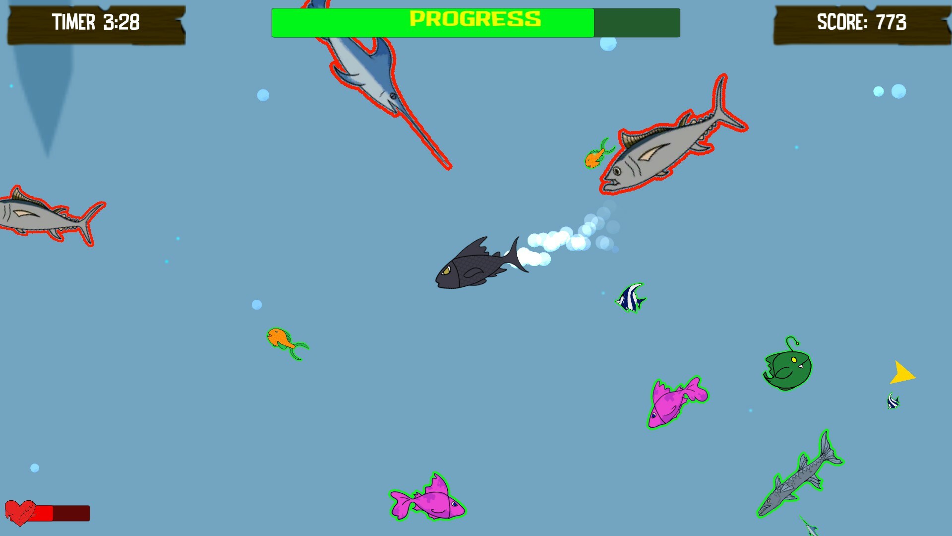 Jeff: The Hungry Fish | indienova GameDB 游戏库