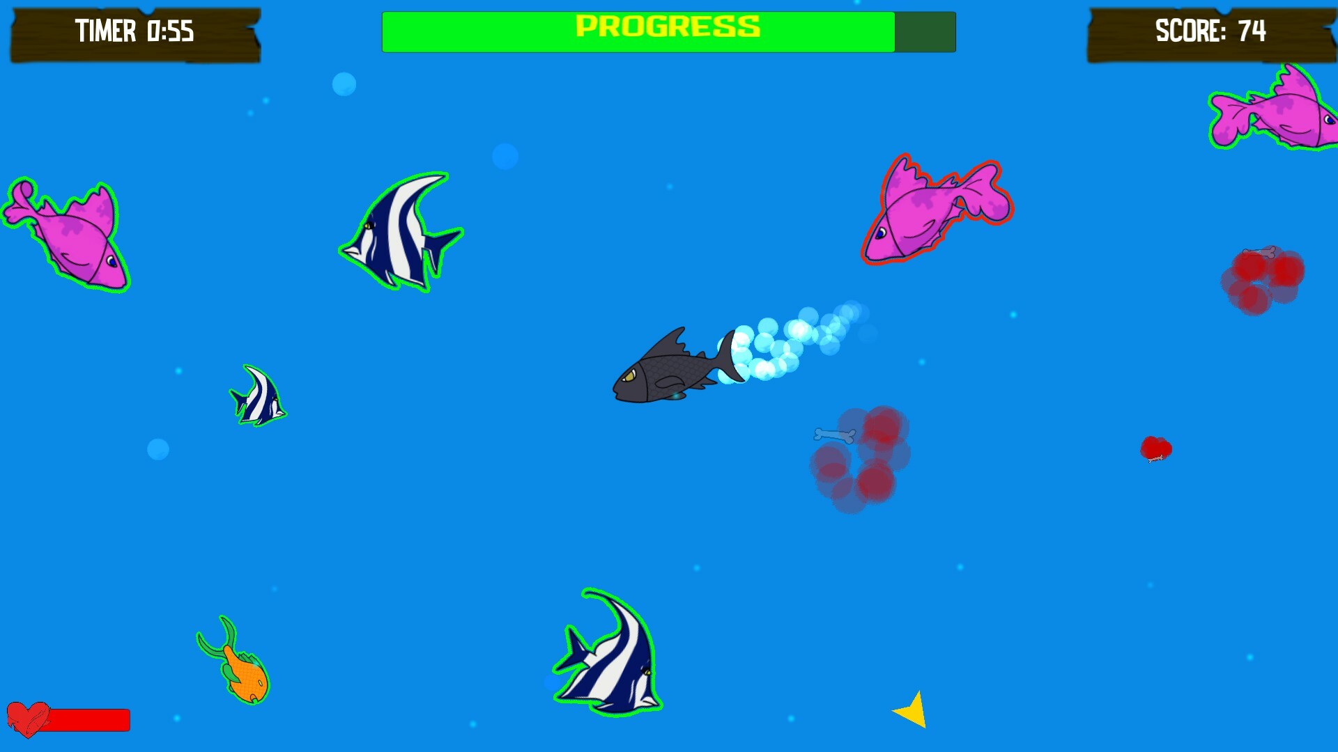 Jeff: The Hungry Fish | indienova GameDB 游戏库