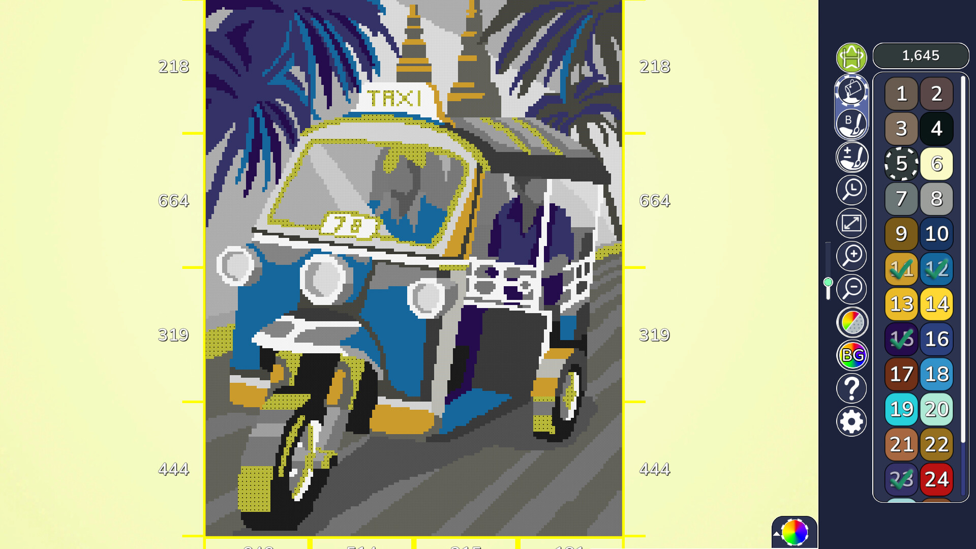 像素画 2 - Paint by Pixel 2 | indienova GameDB 游戏库