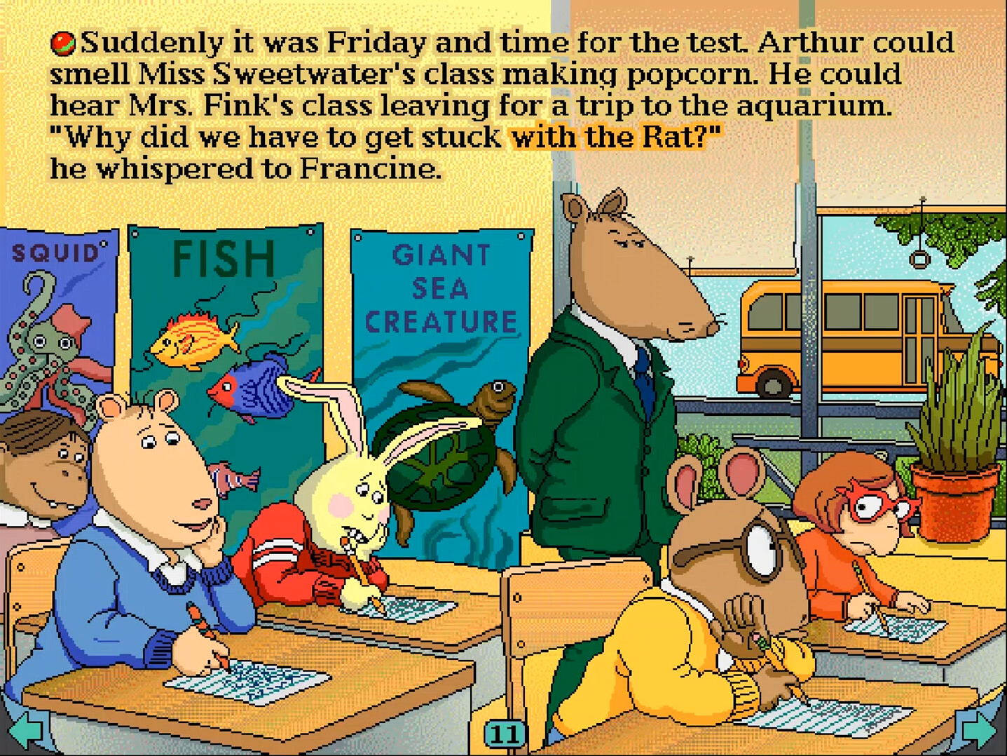 Arthur's Teacher Trouble | indienova GameDB 游戏库