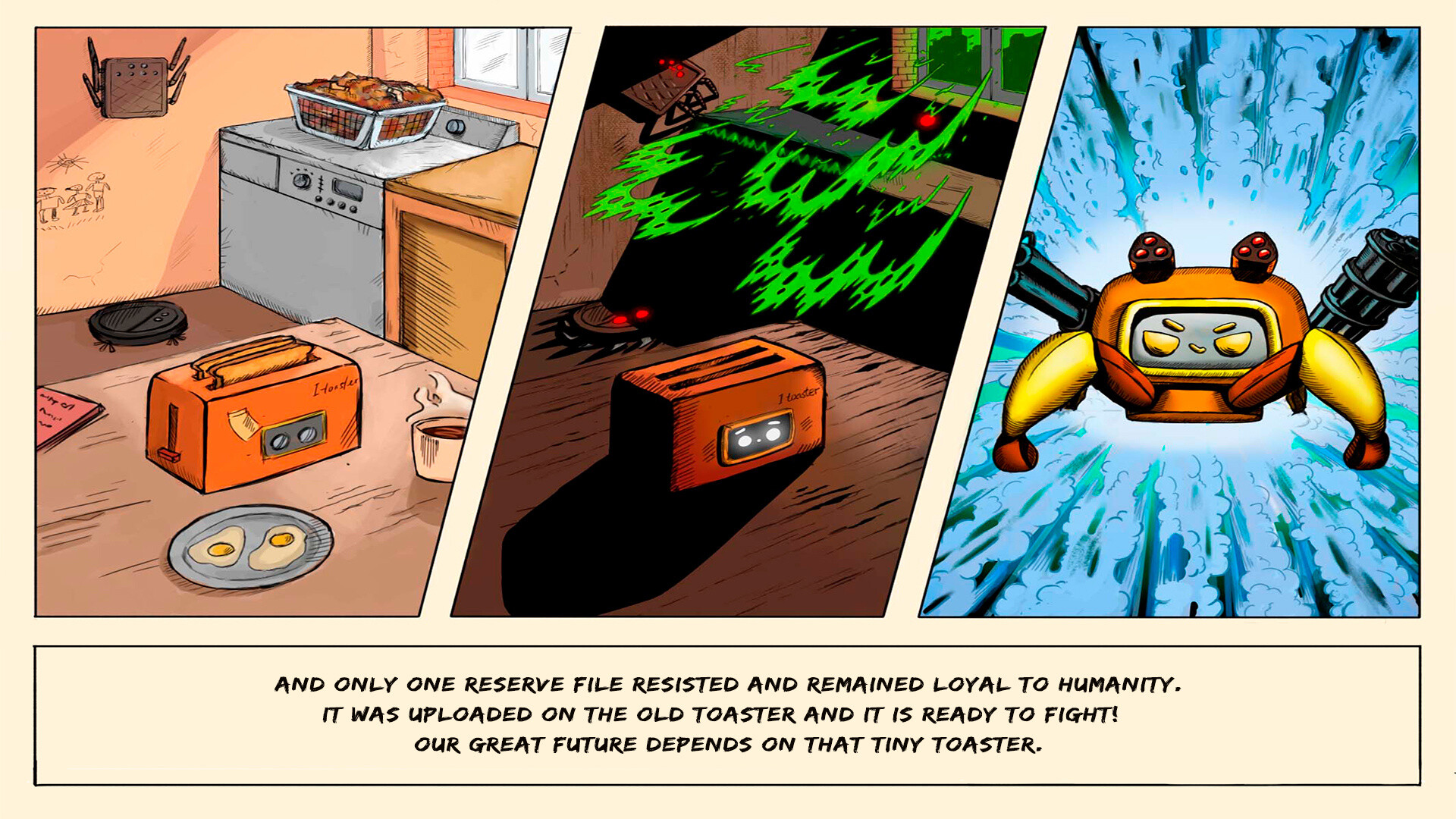 I, Toaster | indienova GameDB 游戏库