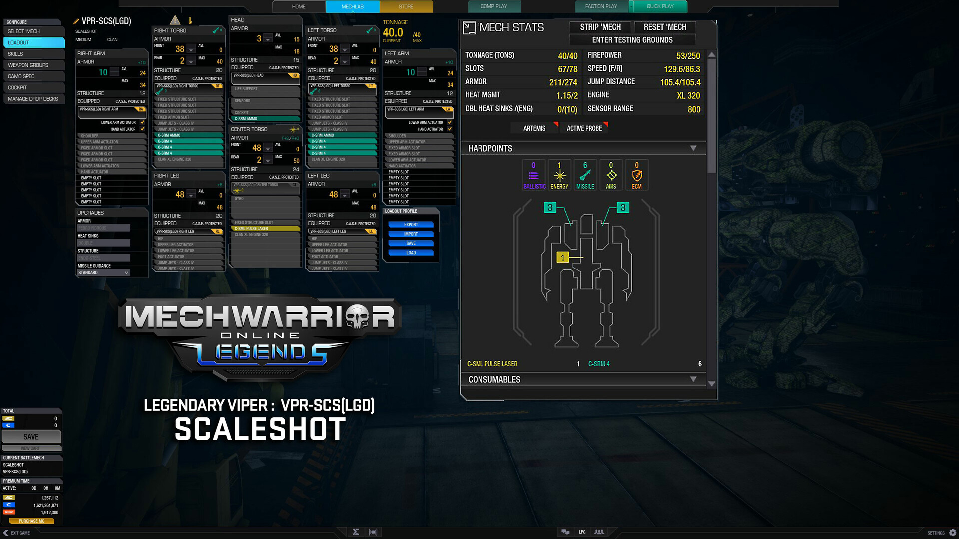 MechWarrior Online: Scaleshot Legendary Mech Pack | indienova GameDB 游戏库