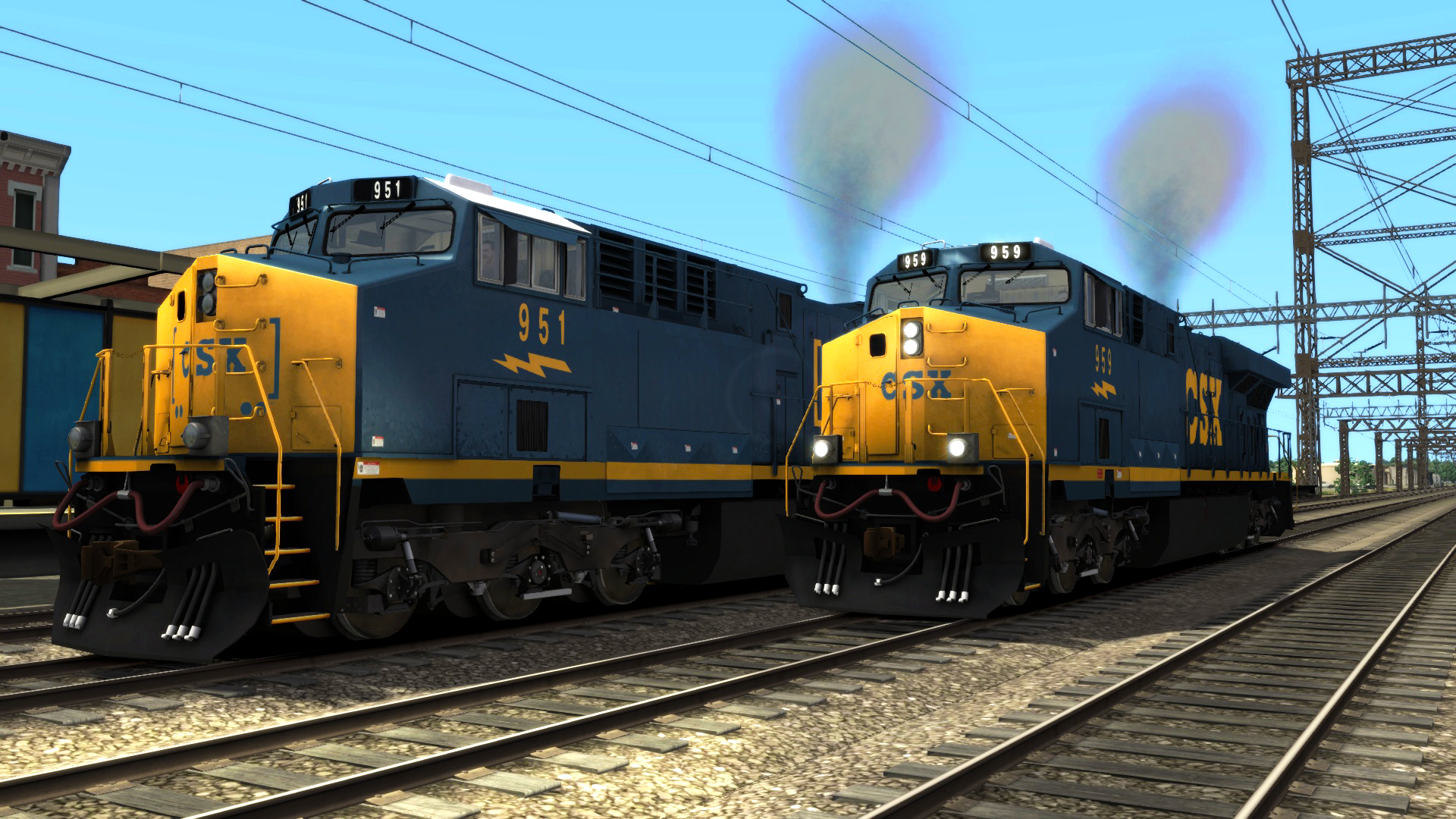 Train Simulator: CSX ES44AC Add-on Livery | indienova GameDB 游戏库