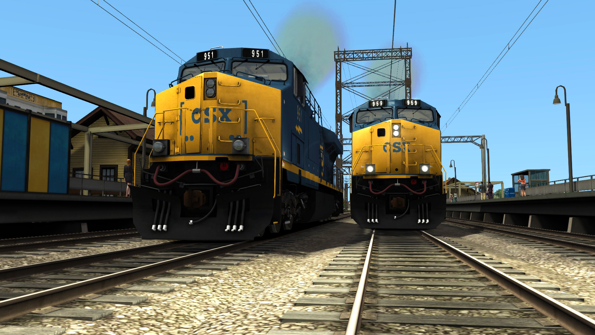 Train Simulator: CSX ES44AC Add-on Livery | indienova GameDB 游戏库