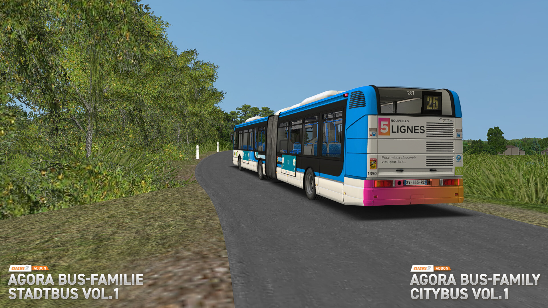 OMSI 2 Add-on Agora Bus-Familie Stadtbus Vol.1 - OMSI 2: Agora Bus Family Citybus Vol. 1 ...