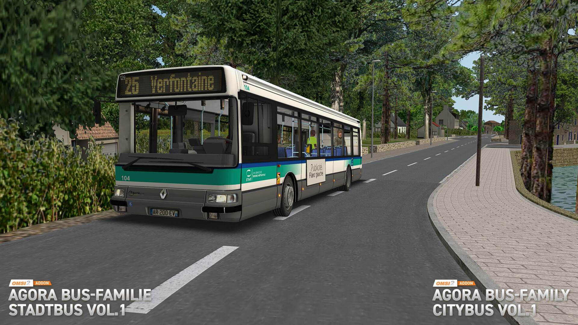 OMSI 2 Add-on Agora Bus-Familie Stadtbus Vol.1 - OMSI 2: Agora Bus Family Citybus Vol. 1 ...