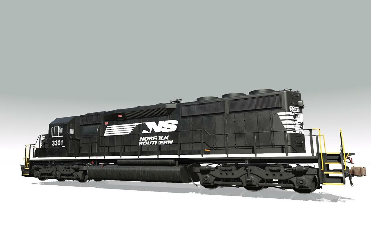 Trainz Railroad Simulator 2022: Pro Train - SD40-2 Loco Bundle 1 ...