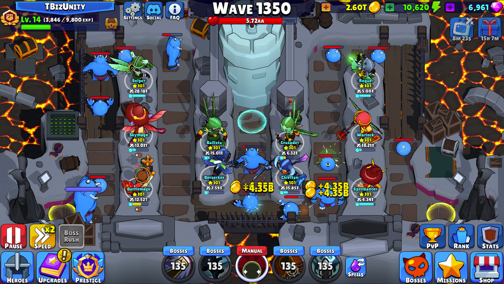 Idle Hero TD | indienova GameDB 游戏库