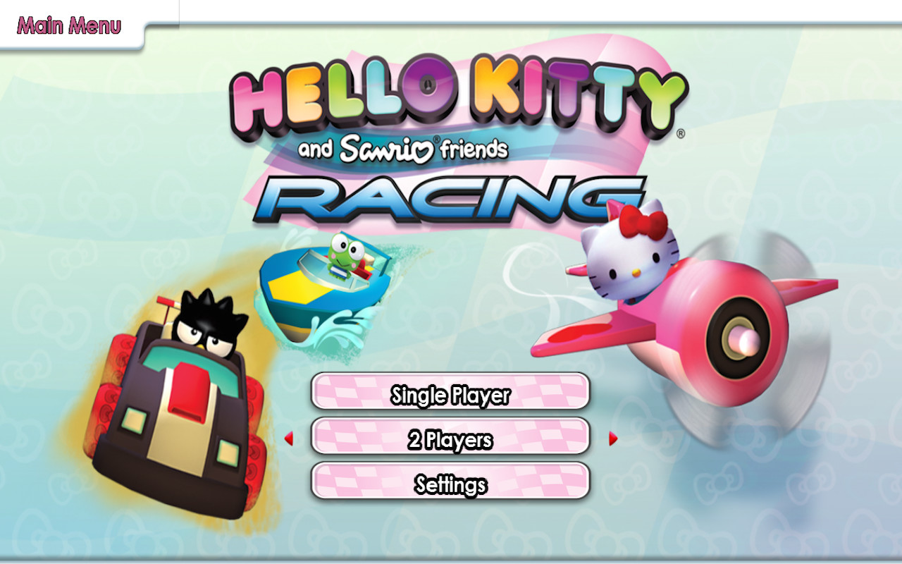 Hello Kitty 与三丽鸥伙伴 3D 竞速 - Hello Kitty and Sanrio Friends Racing ...