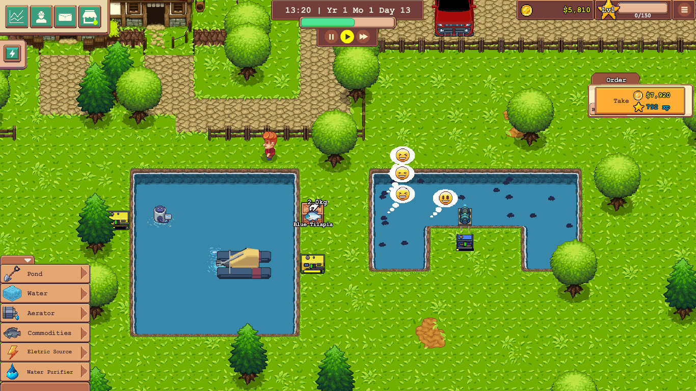 Aquaculture Land: Fish Farming Simulation | indienova GameDB 游戏库